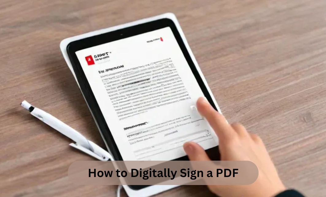How to Digitally Sign a PDF